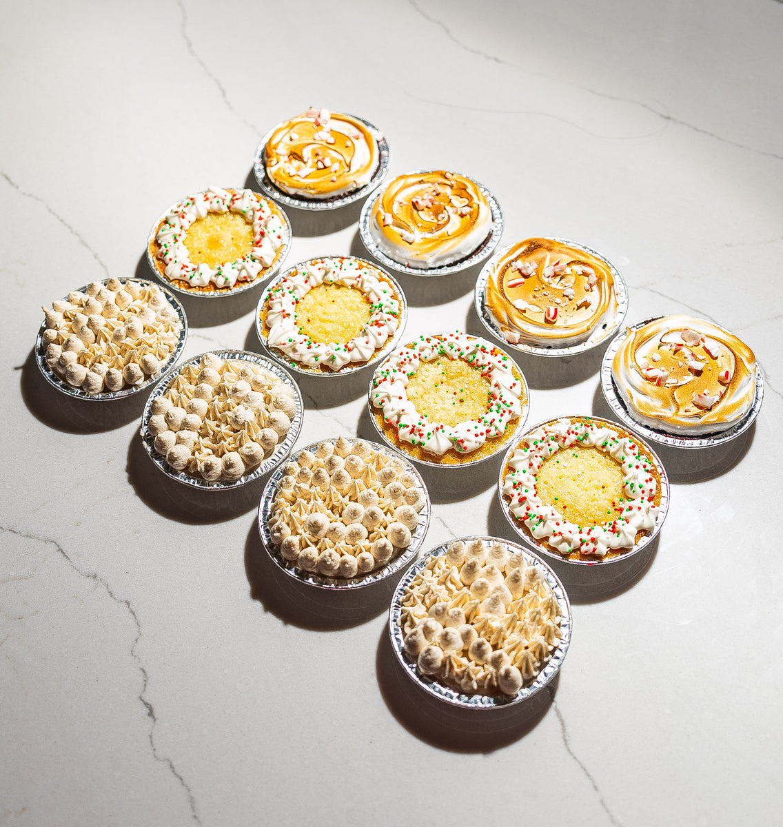 Mini Pie Sampler 12 Pack (Holiday Pre-Order) – Hot Hands Pie & Biscuit